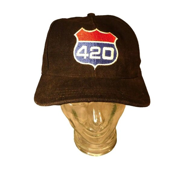 Headcase | Accessories | Headcase 0 Hemp 420 Highway Logo Baseball Cap ...